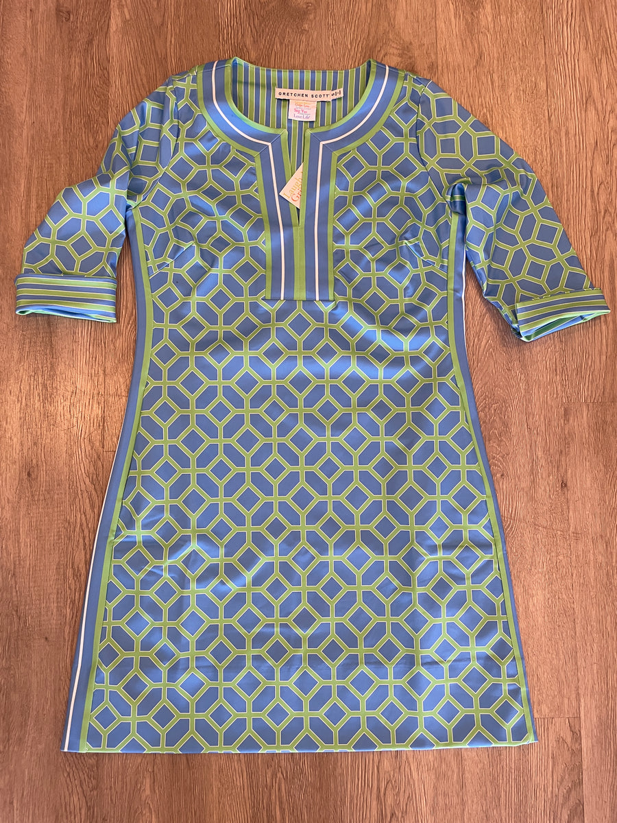 Split Neck- Lucy in the Sky Dress – Simply Chic Monogram Boutique ...